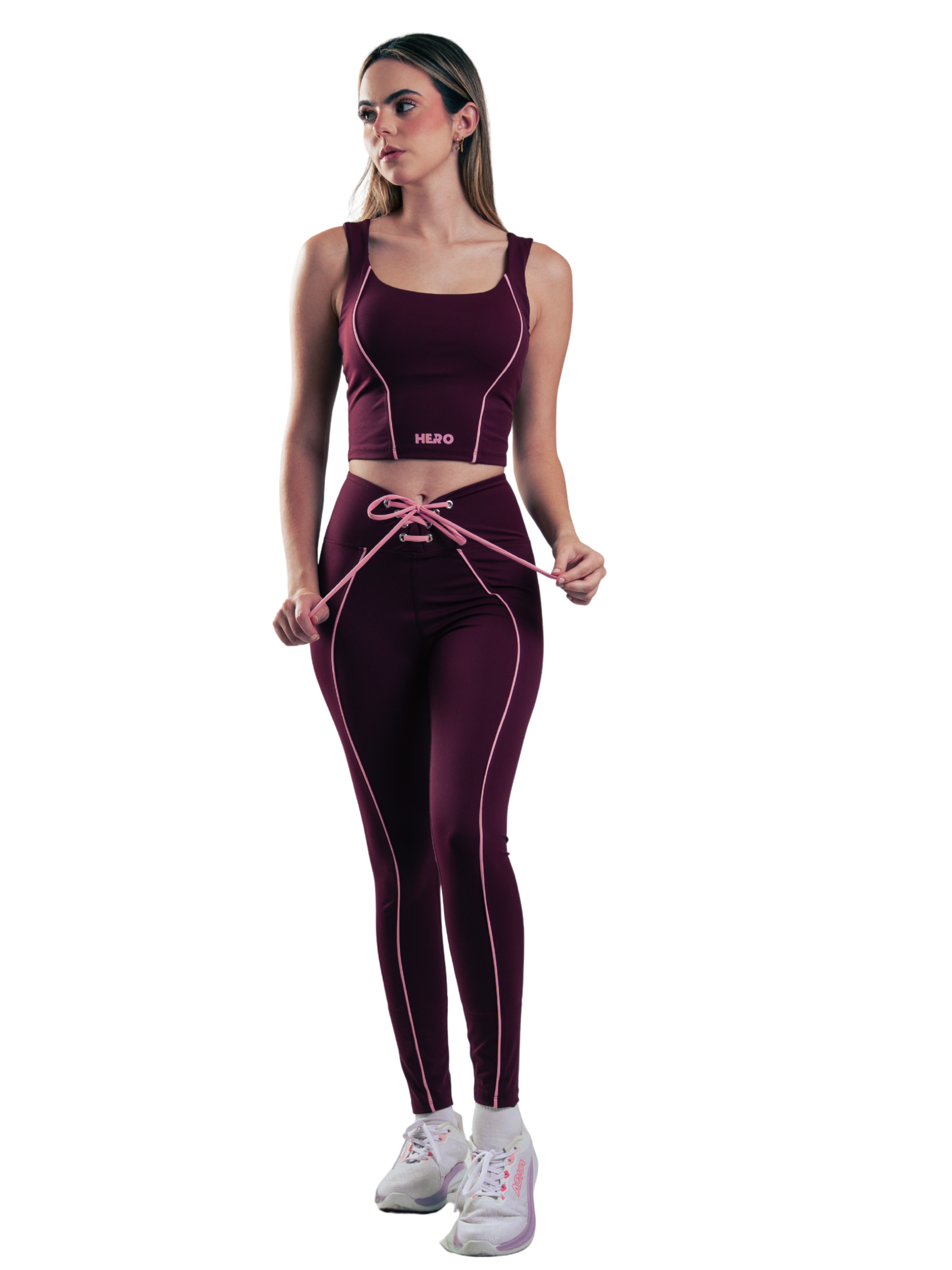 CORSET FIT SET HERO VINOTINTO – Hero Activewear
